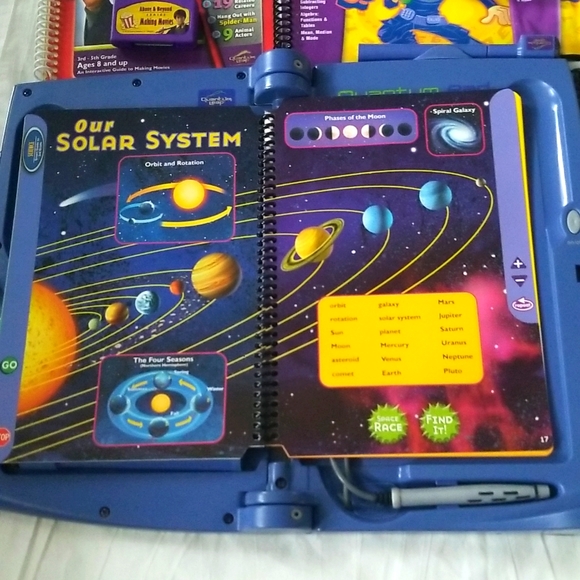 Leapfrog | Toys | Quantum Pad By Leapfrog Bundle 35grade Battery ...